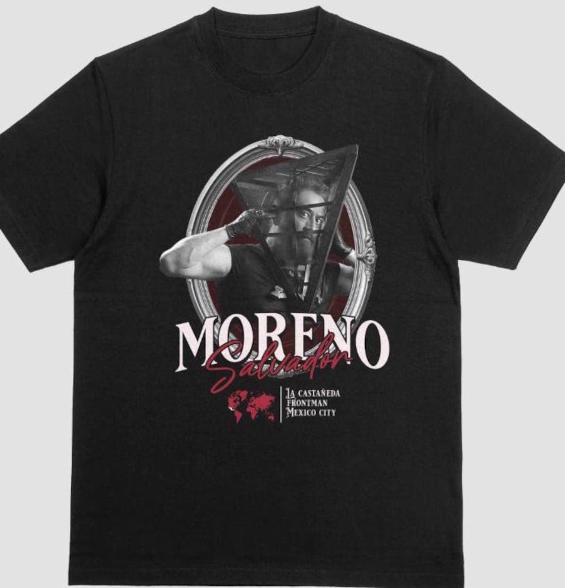 La Castañeda T-shirt: Salvador Moreno, Mexican Rock En Español - Etsy