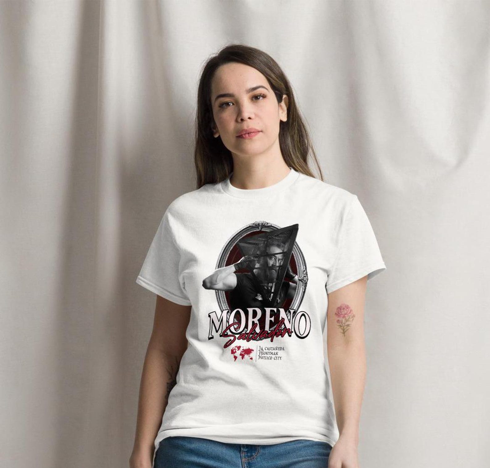 La Castañeda T-shirt: Salvador Moreno, Mexican Rock En Español - Etsy
