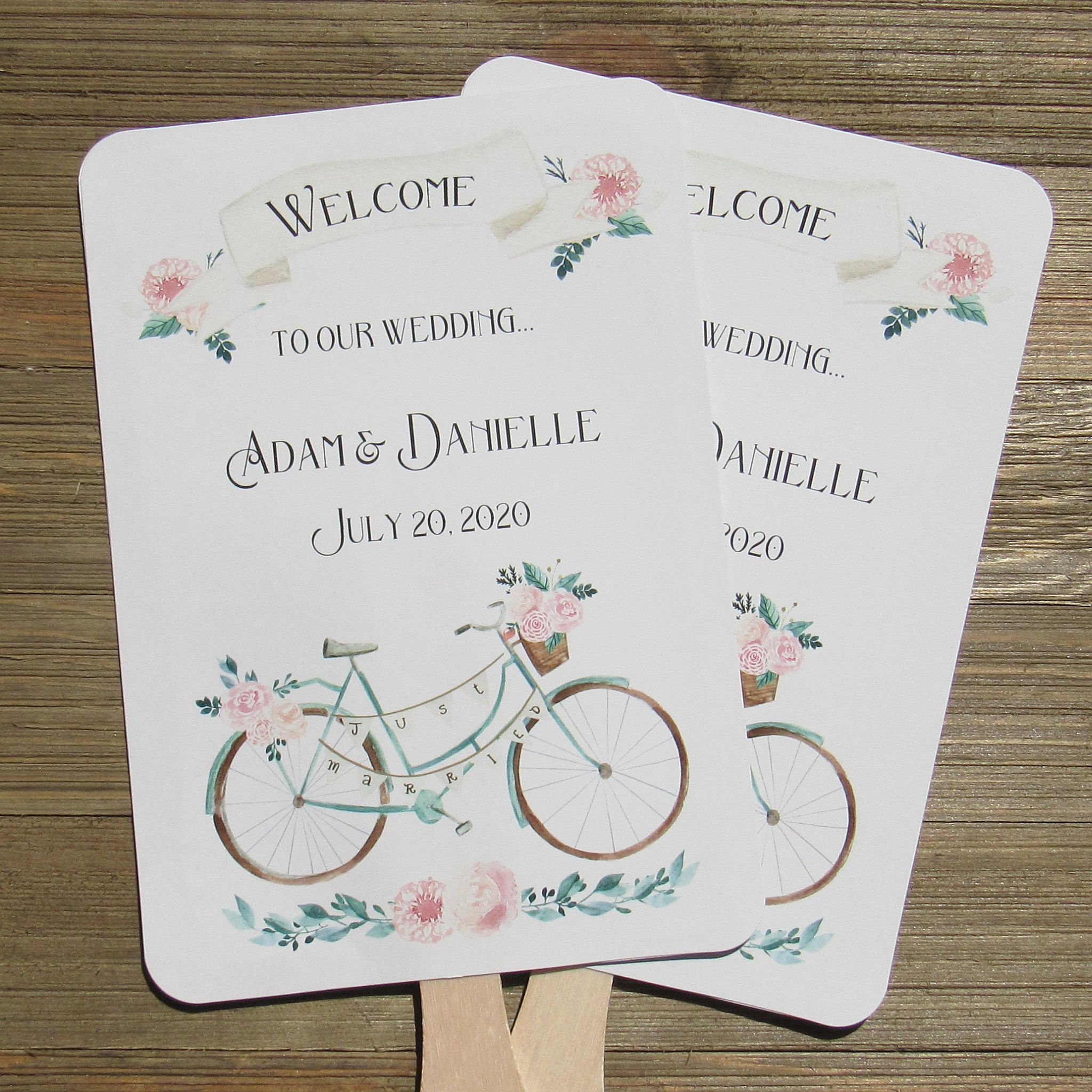 Country Wedding Fans Rustic Wedding Fans BoHo Wedding | Etsy