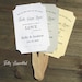 Christian Wedding Fans Religious Fans Love Wedding Fans Wedding Hand ...