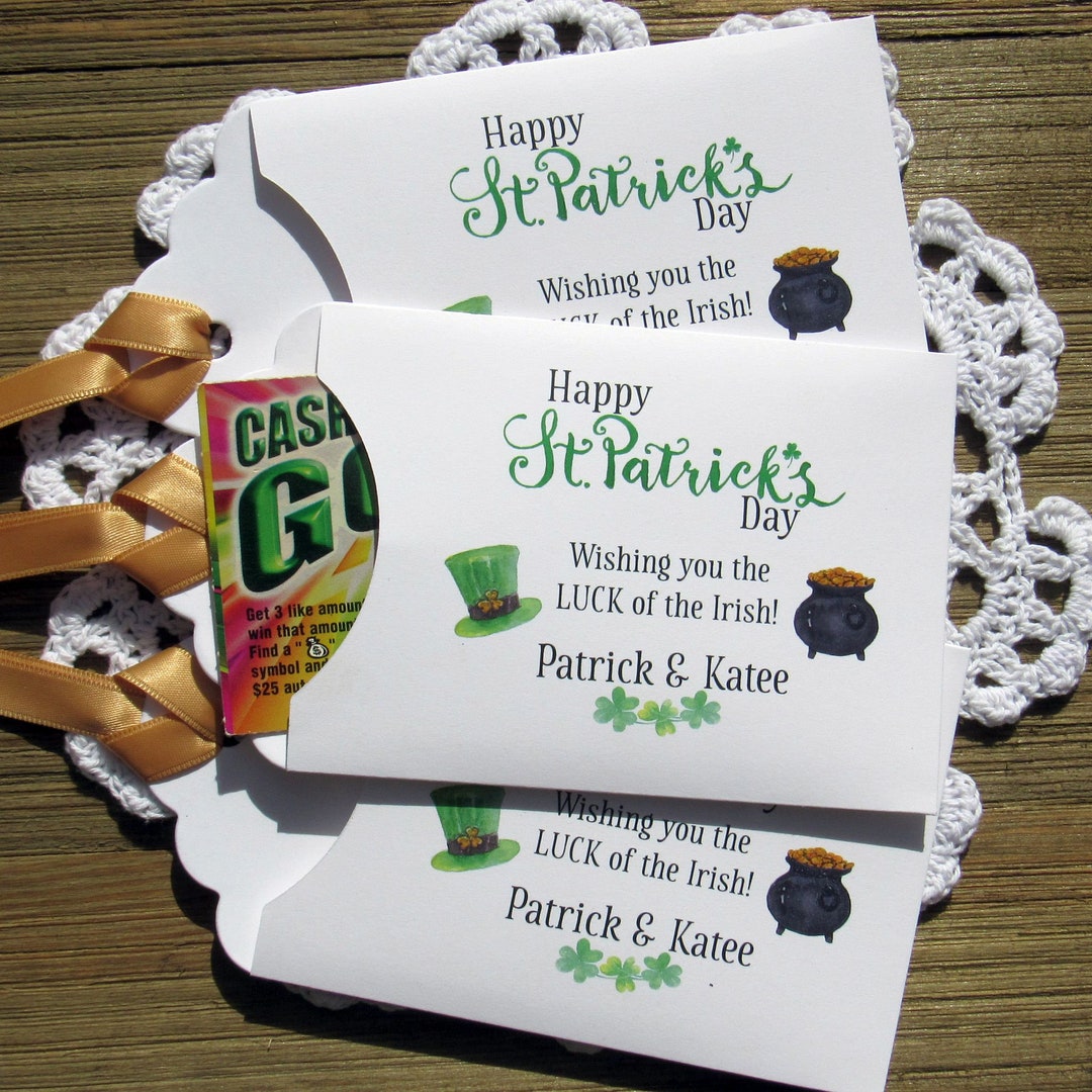 Personalized St. Patrick's Day Party Favors, Such a Fun Party Favor ...