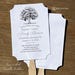 Personalized Family Reunion Fans: Tree of Life Keepsake - Etsy