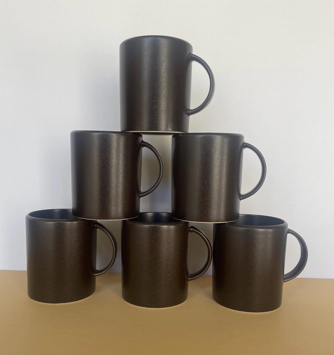 Set of 6 Calvin Klein Khaki Collection Mugs in Cargo Raisin - Etsy