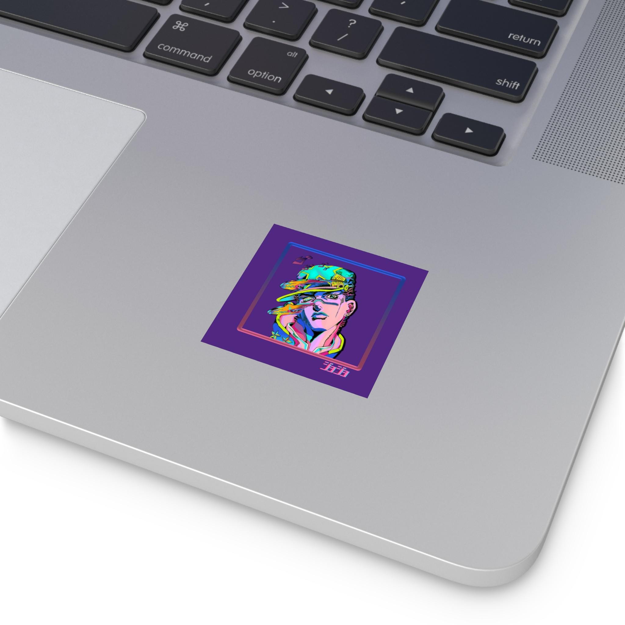 Jotaro Square Sticker, Anime Sticker, Jojo's Bizarre Adventure - Etsy