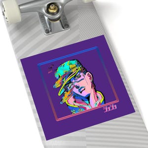 Jotaro Square Sticker, Anime Sticker, Jojo's Bizarre Adventure - Etsy