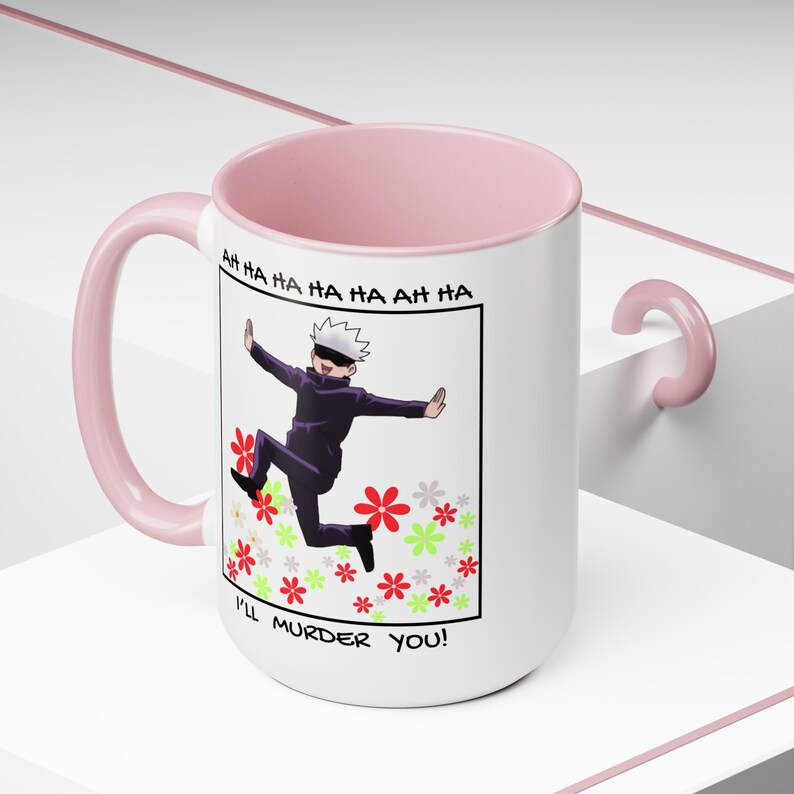 Jujutsu Kaisen Satoru Gojo Anime Mug 11oz 15oz, Anime Funny Mug, Anime ...