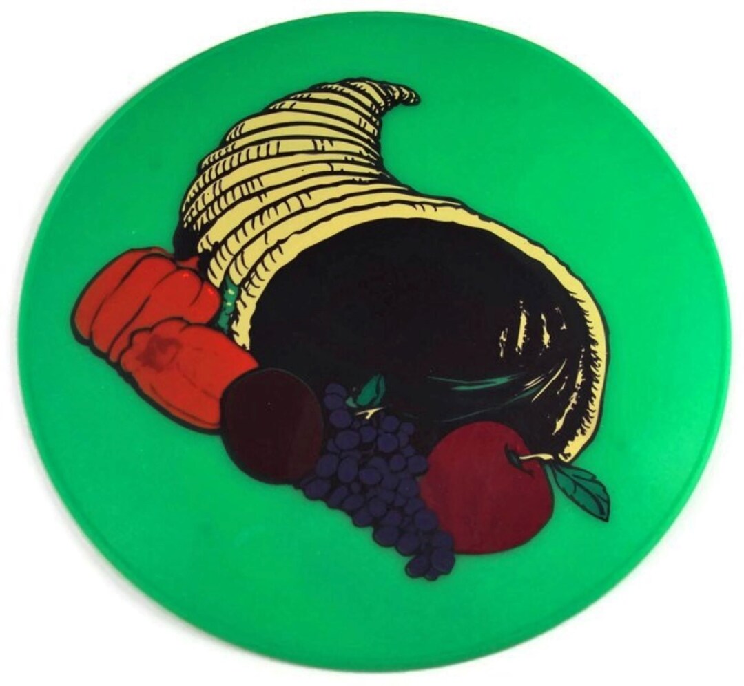 Green Silicone Nonslip Cornucopia Kitchen Countertop Hot Pad, Table ...