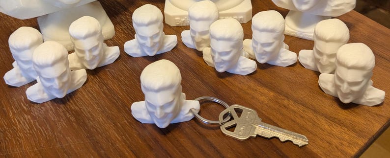 Official Brian Holtzman Comedian 3D Printed Bust or Keychain - Etsy