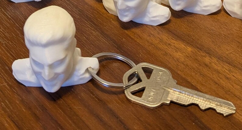 Official Brian Holtzman Comedian 3D Printed Bust or Keychain - Etsy