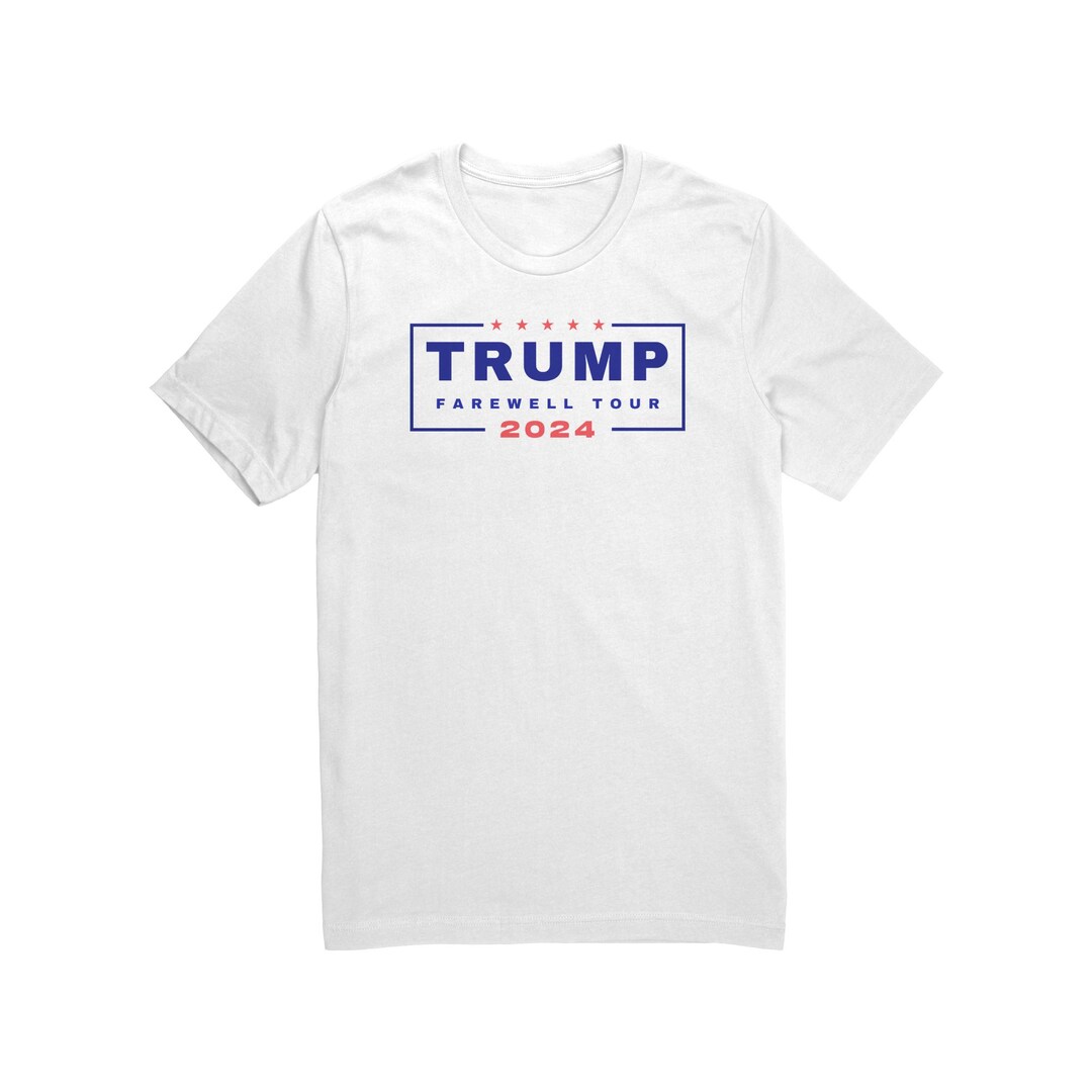 Trump Farewell Tour T-shirt, White - Etsy