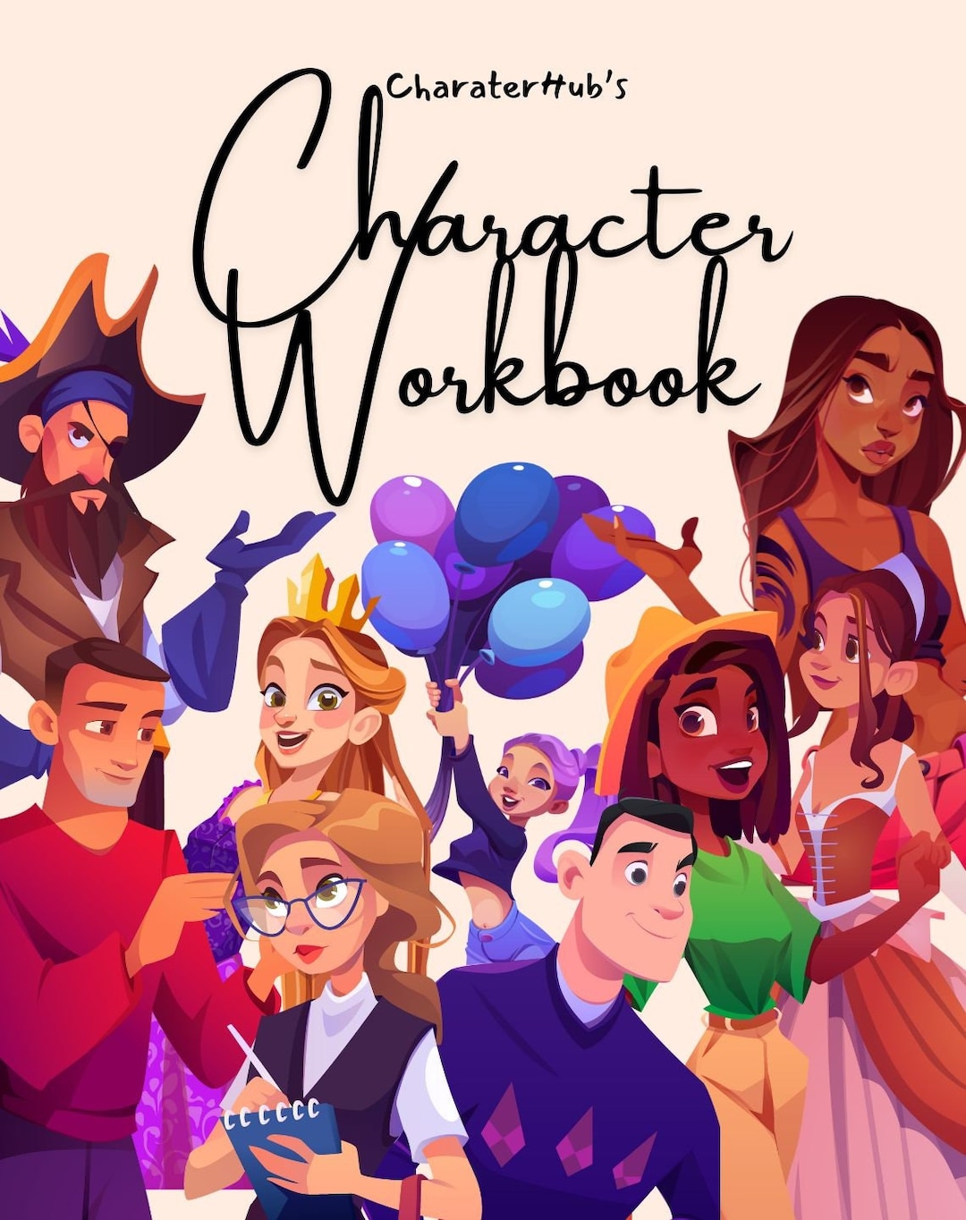 Character Workbook Digital, Printable Character Planner, Character ...