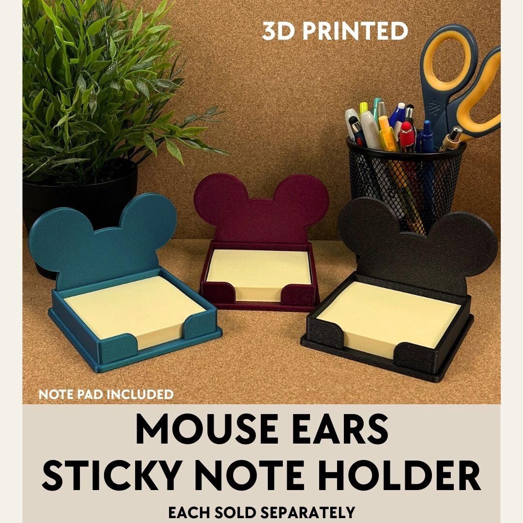 Sticky Note Holder | 3d Printed | Desk Organization | Office Supplies ...