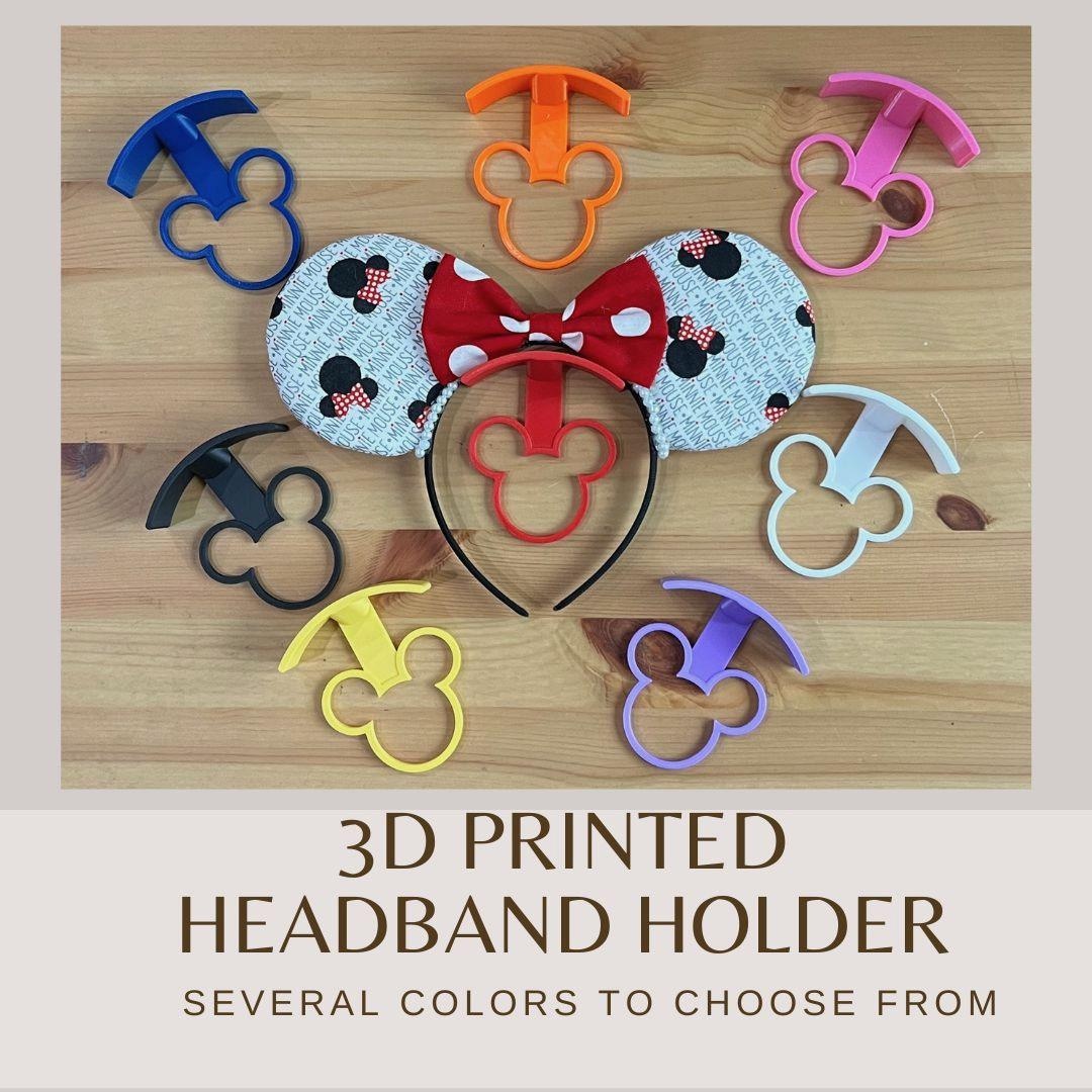 Mouse Ears Display Wall Mount | Headband | Mickey Ear Wall Display ...