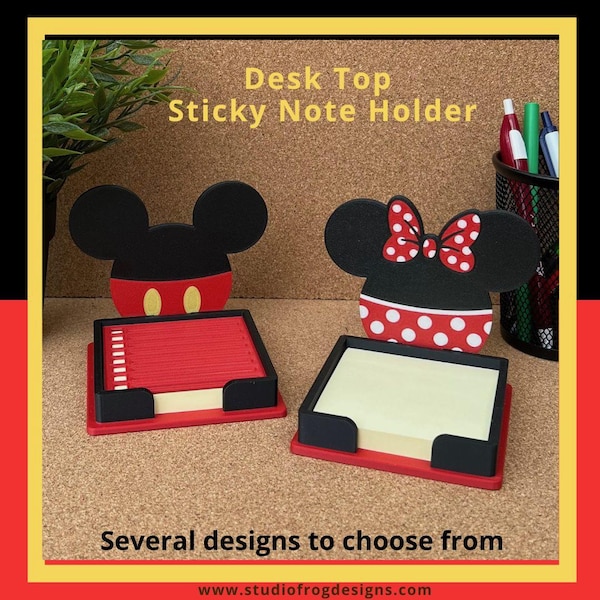 Mickey Mouse Sticky Notes - Etsy