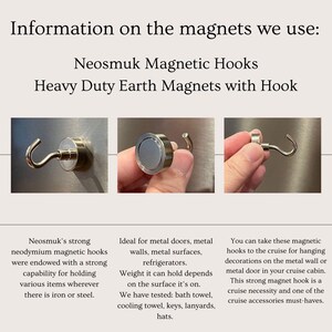 Cruise Magnetic Hook | Fish Extender | Cruise Ship Magnet | Magnetic ...