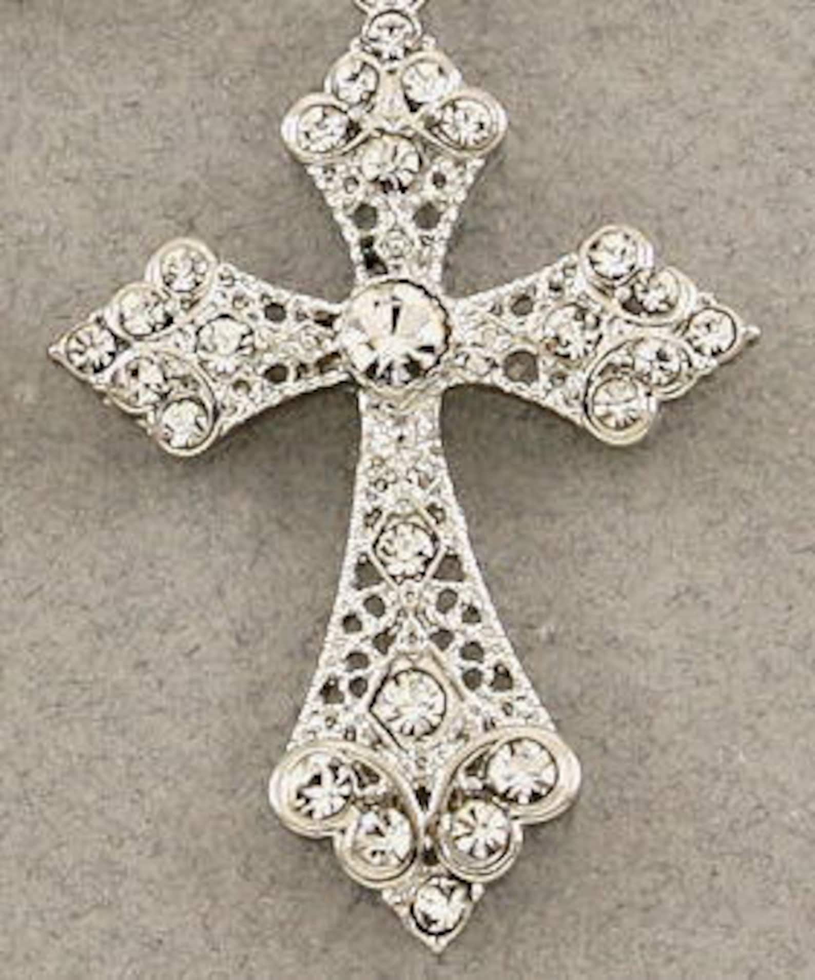 Wedding Garter Christian Cross Wedding Garter Silver | Etsy