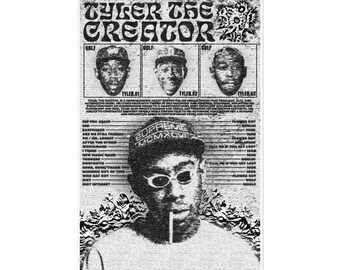 Tyler the Creator Digital Poster - Etsy
