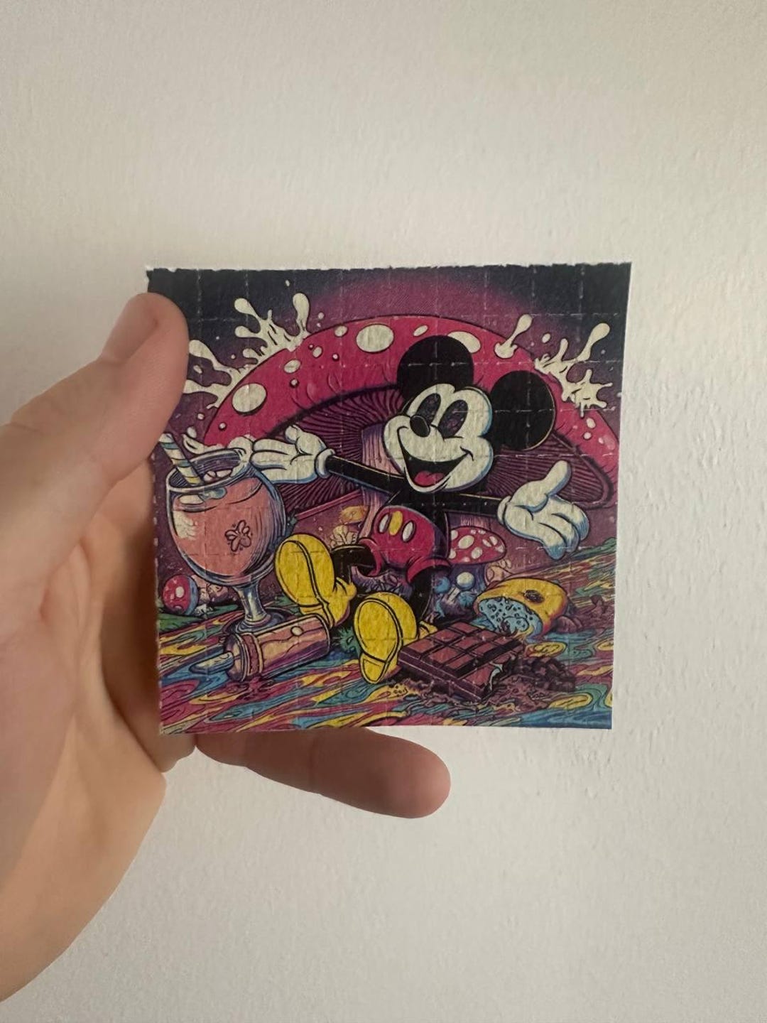 Blotter Art LSD XTC 'micky Mause Trippy' Psychedelic Blotter Paper ...