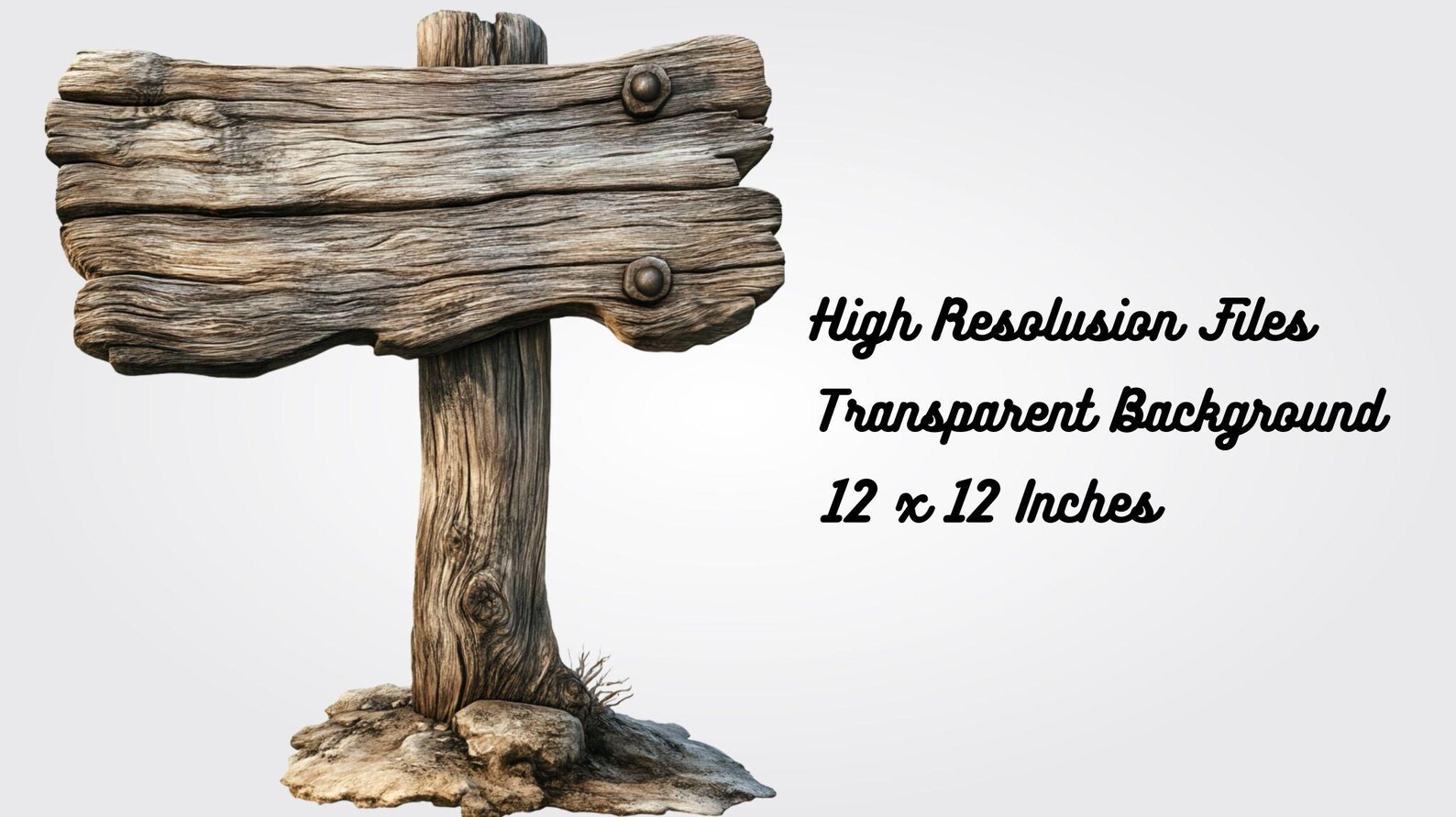 Antique Signpost Clipart, Singpost PNG, 30 Vintage Street Signs Digital ...