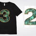 Emerald Green Number Clipart: Gold Glitter Graphics (digital Download ...