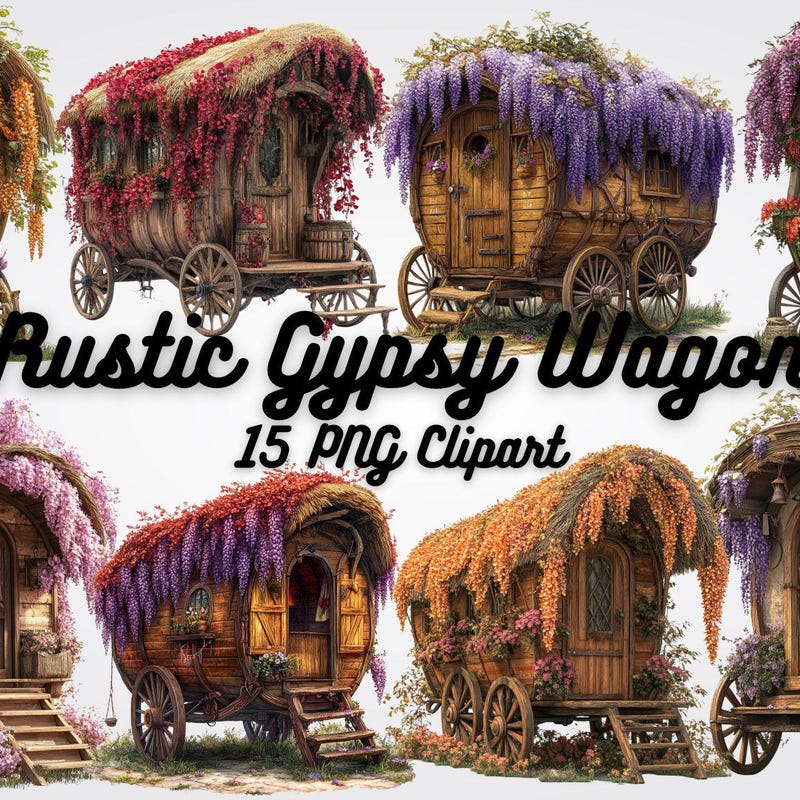 Gypsy Wagon - Etsy