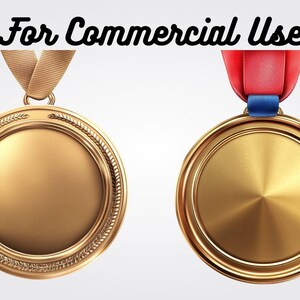 Gold Medal Clipart, 30 High-quality Digital Award Images for ...