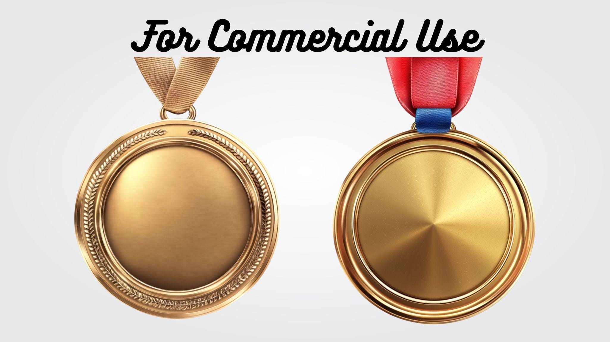 Gold Medal Clipart, 30 High-quality Digital Award Images for ...