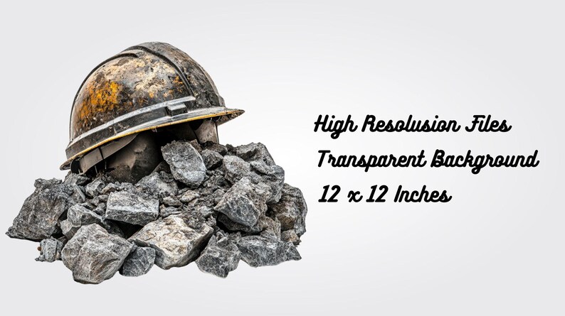 Dusty Mining Helmet Clipart: Vintage Miner Hat PNG (digital Download ...
