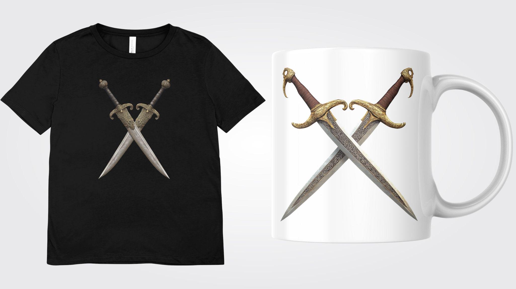 Arabian Swords Clipart, Middle Eastern Weapon PNG, Scimitar, Fantasy ...