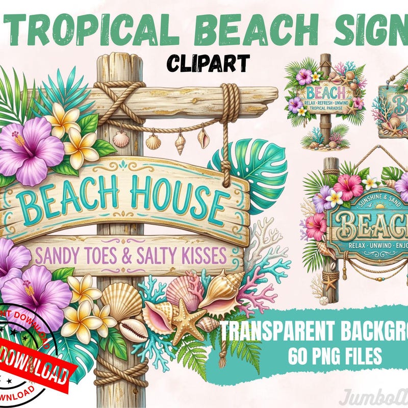 Beach Signs - Etsy