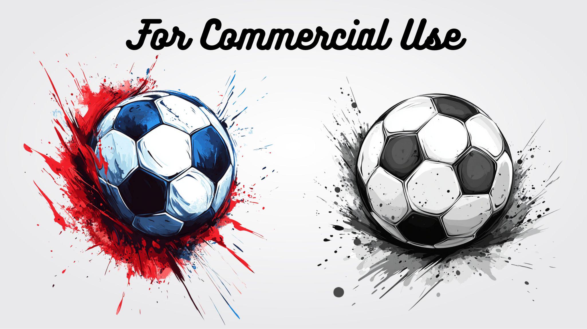 30 Watercolor Soccer Ball Clipart Pngs: Sports Art (digital Download ...