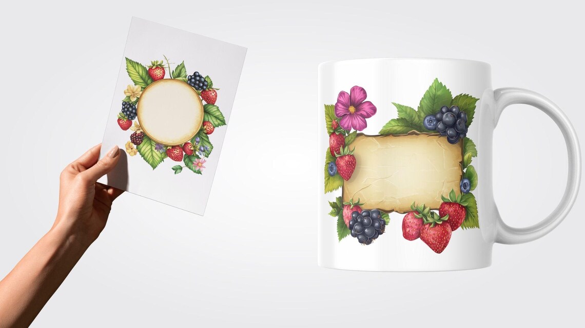 Jam Labels Clipart, Fruit Preserve Clipart, Mason Jar Tags for Homemade ...