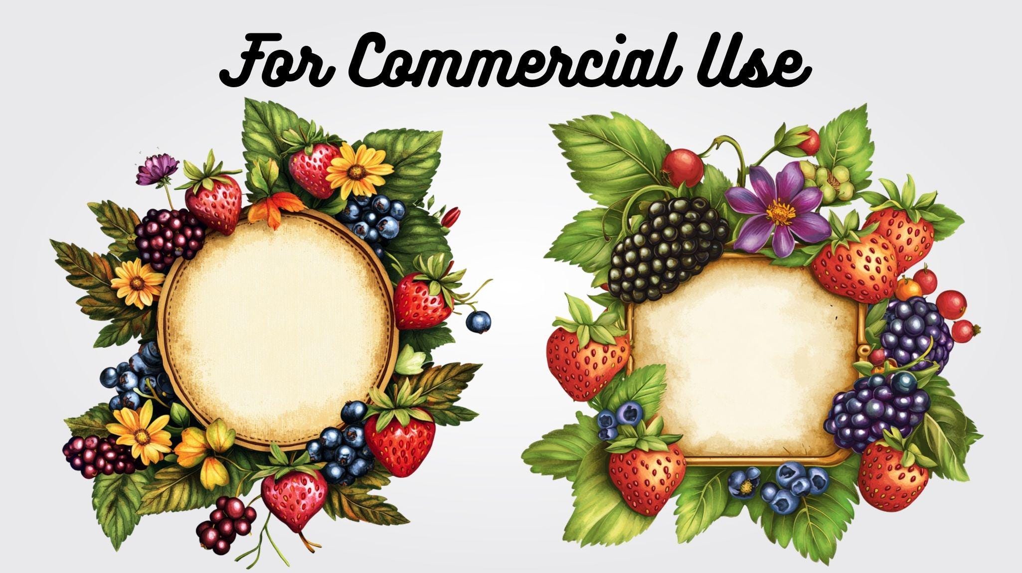 Jam Labels Clipart, Fruit Preserve Clipart, Mason Jar Tags for Homemade ...