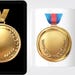 Gold Medal Clipart, 30 High-quality Digital Award Images for ...