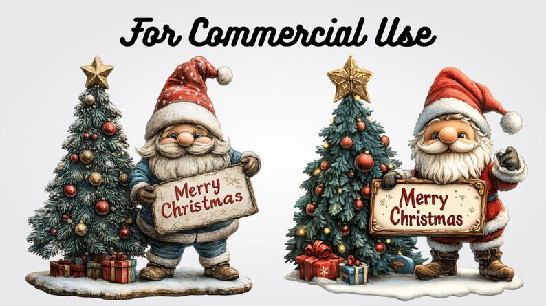 17 Christmas Gnome Clipart, Gnome Clipart, High-quality PNG, Perfect ...