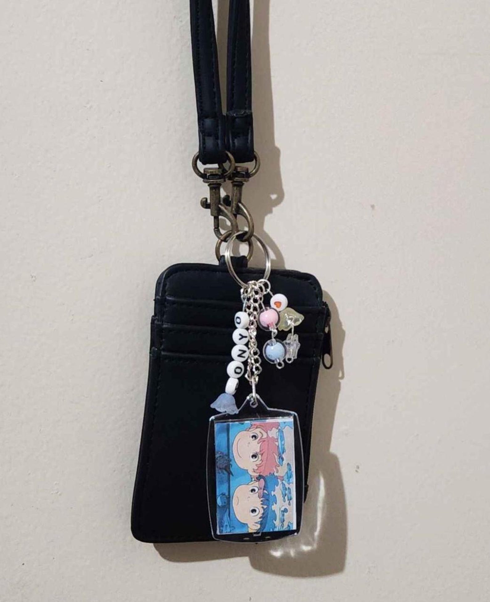 Studio Ghibli Inspired Keychain Ponyo and Sosuke Handmade Cute Keychain ...