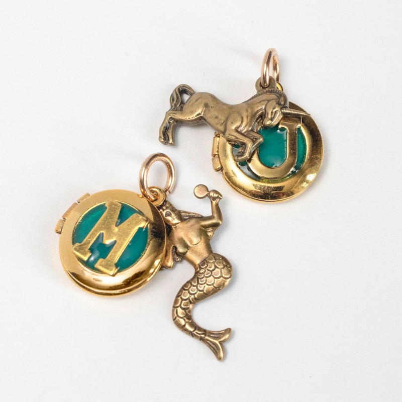 Mermaid Locket - Etsy