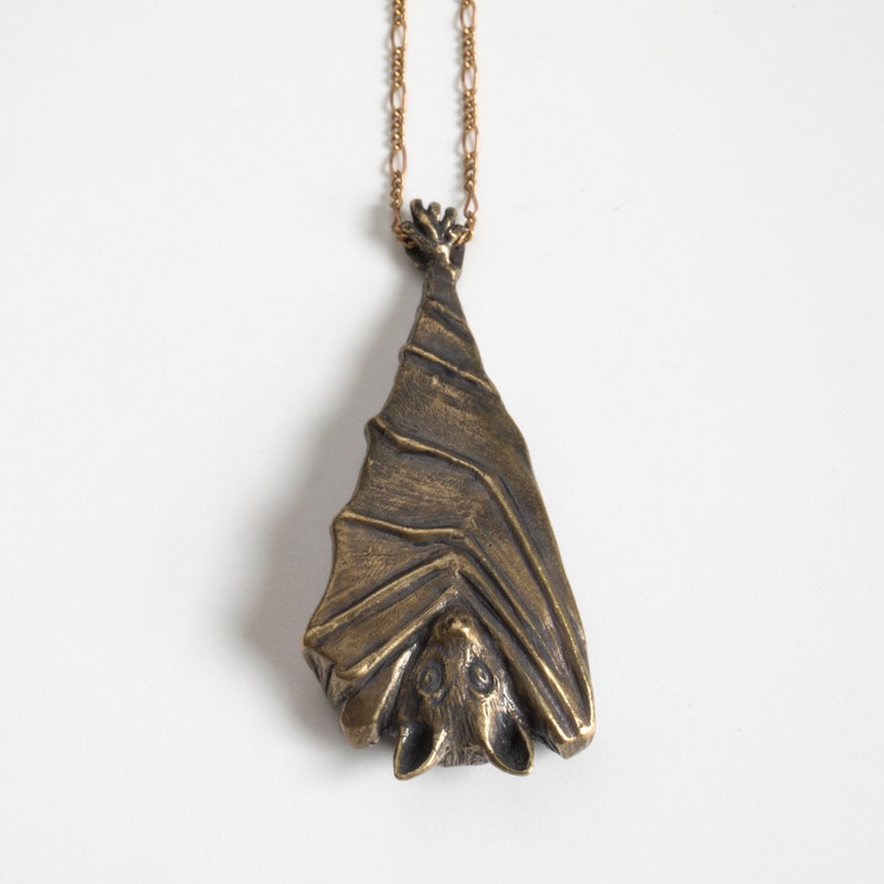 Bat Pendant - Etsy