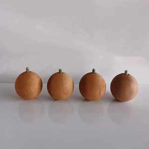 Wooden Ball Feet,beech Wood Furniture Leg,wooden Ball Leg,furniture ...