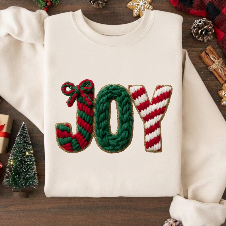 Joy Yarn PNG, Joy Faux Yarn PNG, Xmas Faux Yarn PNG, Latch Hook Yarn ...