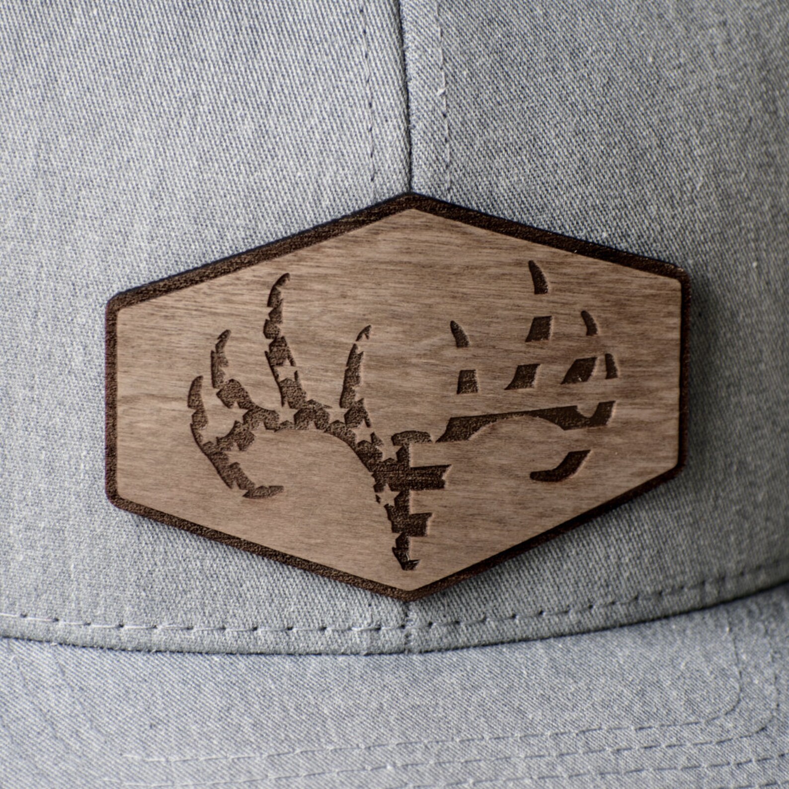 Freedom Stag "wooden Patch" Union Standard Supply Co. Hat - Etsy