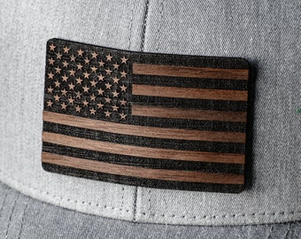 Freedom Stag "wooden Patch" Union Standard Supply Co. Hat - Etsy