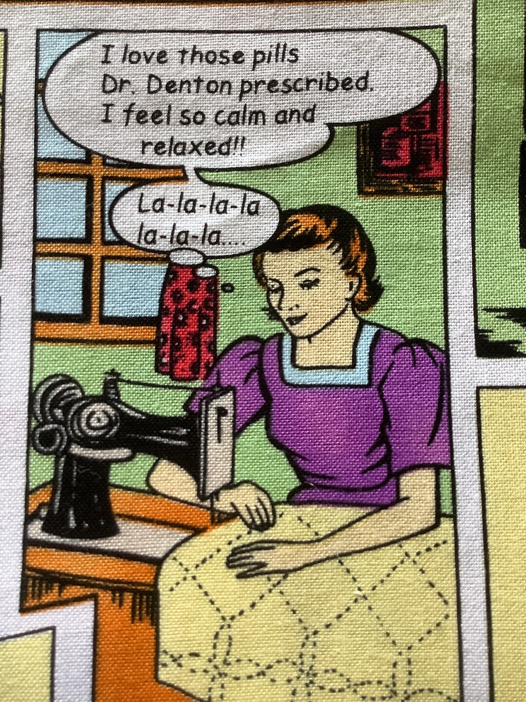 Dysfunctional Family FQ Cartoon Fabric Fat Quarter - Etsy