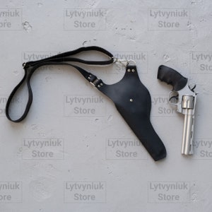 Colt Python Holsters, Leather Revolver Holsters Bag, Crossbody Revolver ...