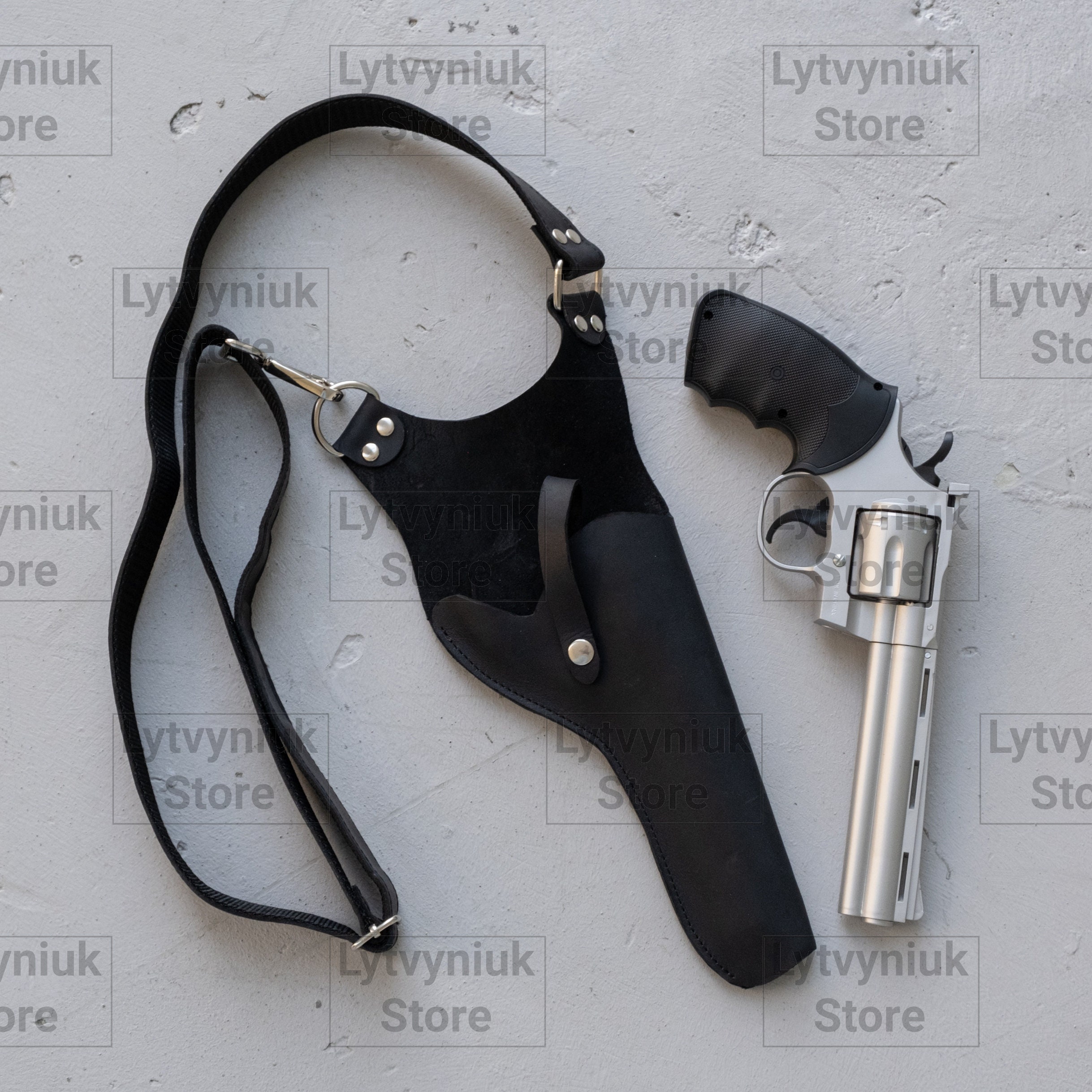 Colt Python Holsters, Leather Revolver Holsters Bag, Crossbody Revolver ...