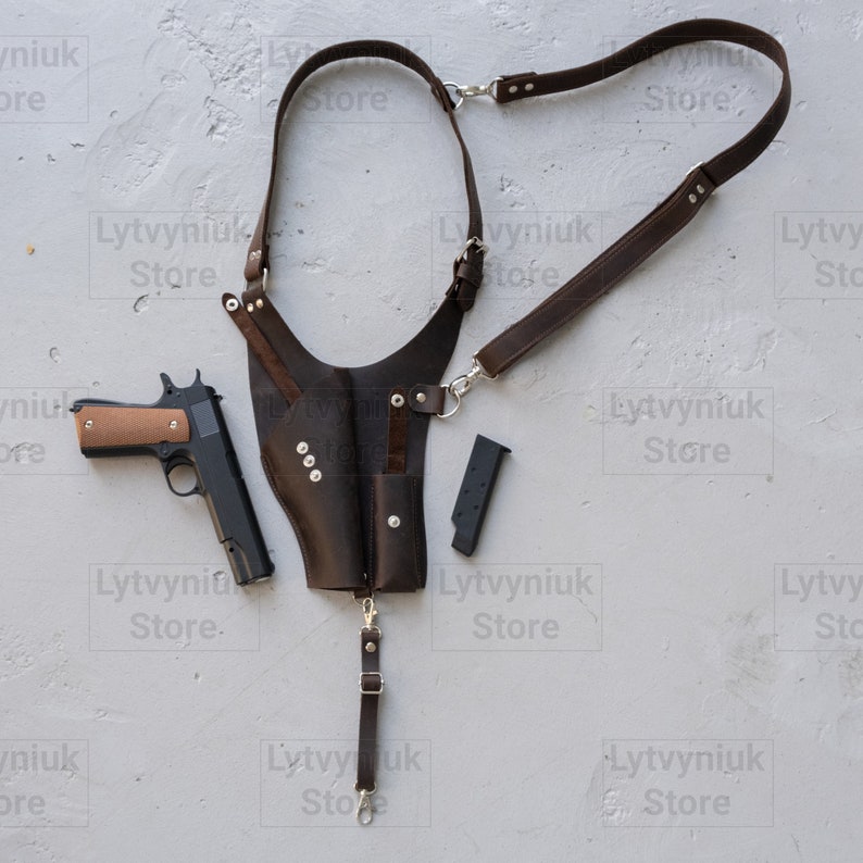 Leather Gun Holster Shoulder, Revolver Holsters, Colt 1911 Holsters ...