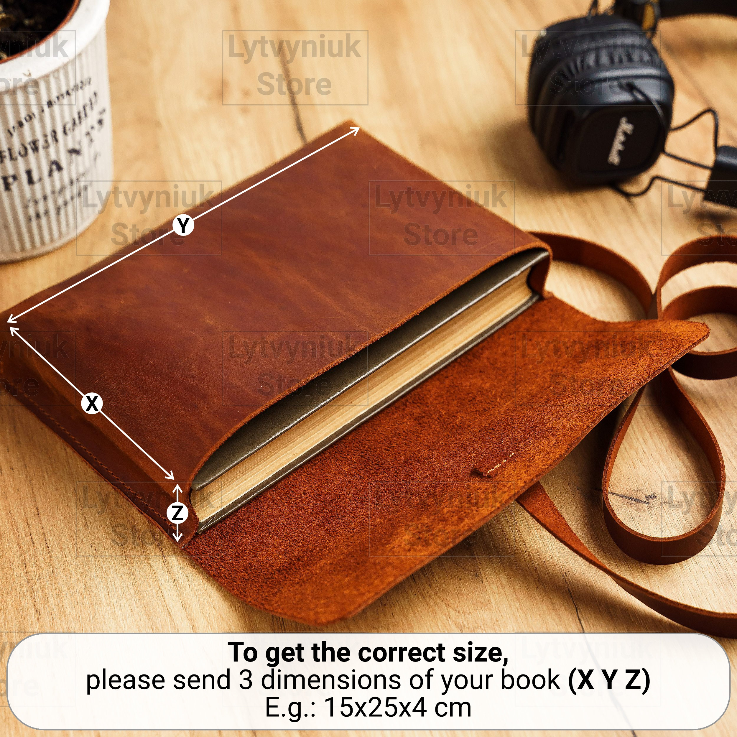 Leather Bible Sleeve Cover, Large Bible Case, Christian Book Cover ...