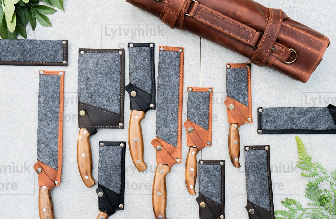 Chef Knife Cover, Custom Knife Sheath, Chef Gifts for Men, Handmade ...