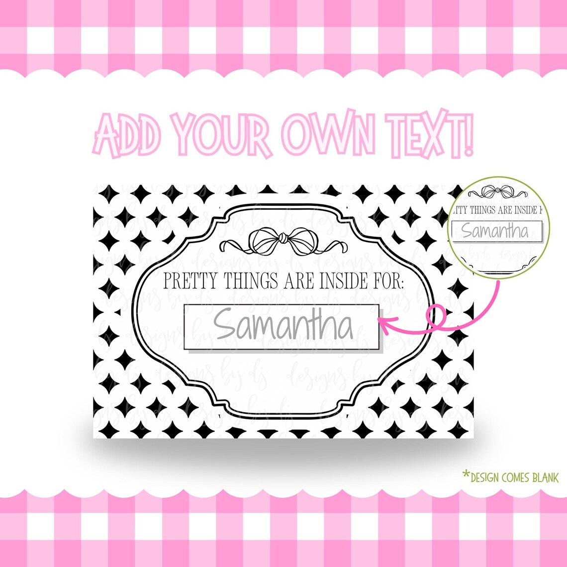 Thermal Pick up Label | Digital Download | Small Business PNG | 4x6 ...