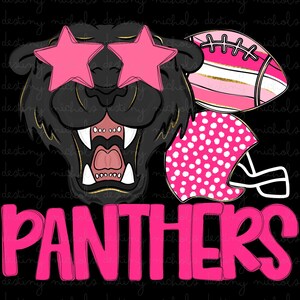 Panthers Mascot PNG | Original Designer | Instant Download | Football ...